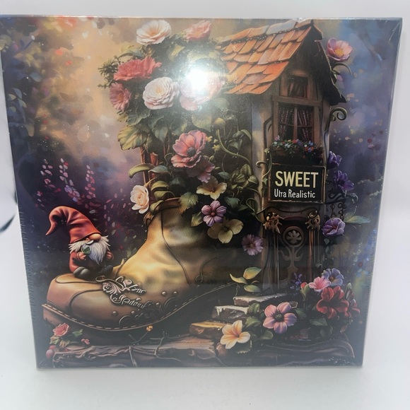 Other | Sweet Ultra Realistic Gnome And Boot 100 Piece Puzzle | Poshmark